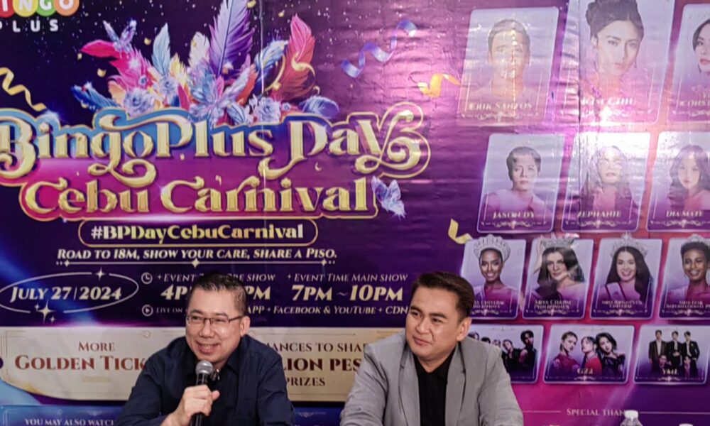 BingoPlus Day Cebu Carnival: Show Your Care, Share a Piso | Metro Cebu News